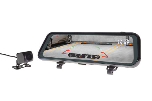 9” Touch Screen Mirror Display Reverse Camera Kit - XV9M - XVIEW Dash Cams